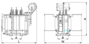 35kV S11 Series Off-Circuit-Tap-Changing Power Transformer ...