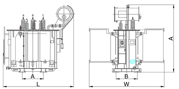 35kV S11 Series Off-Circuit-Tap-Changing Power Transformer ...